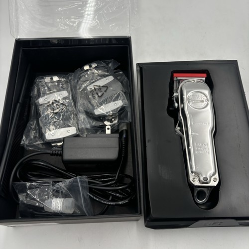 Wahl Cordless Clipper Metal Set Silver 100 Year Anniversary 1919 ...