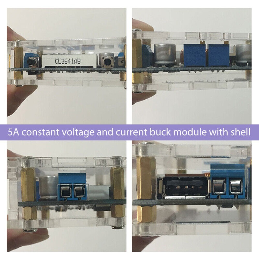 Voltage Regulator USB Charging 2 In 1 Step-Down DC / DC Converter Step ...