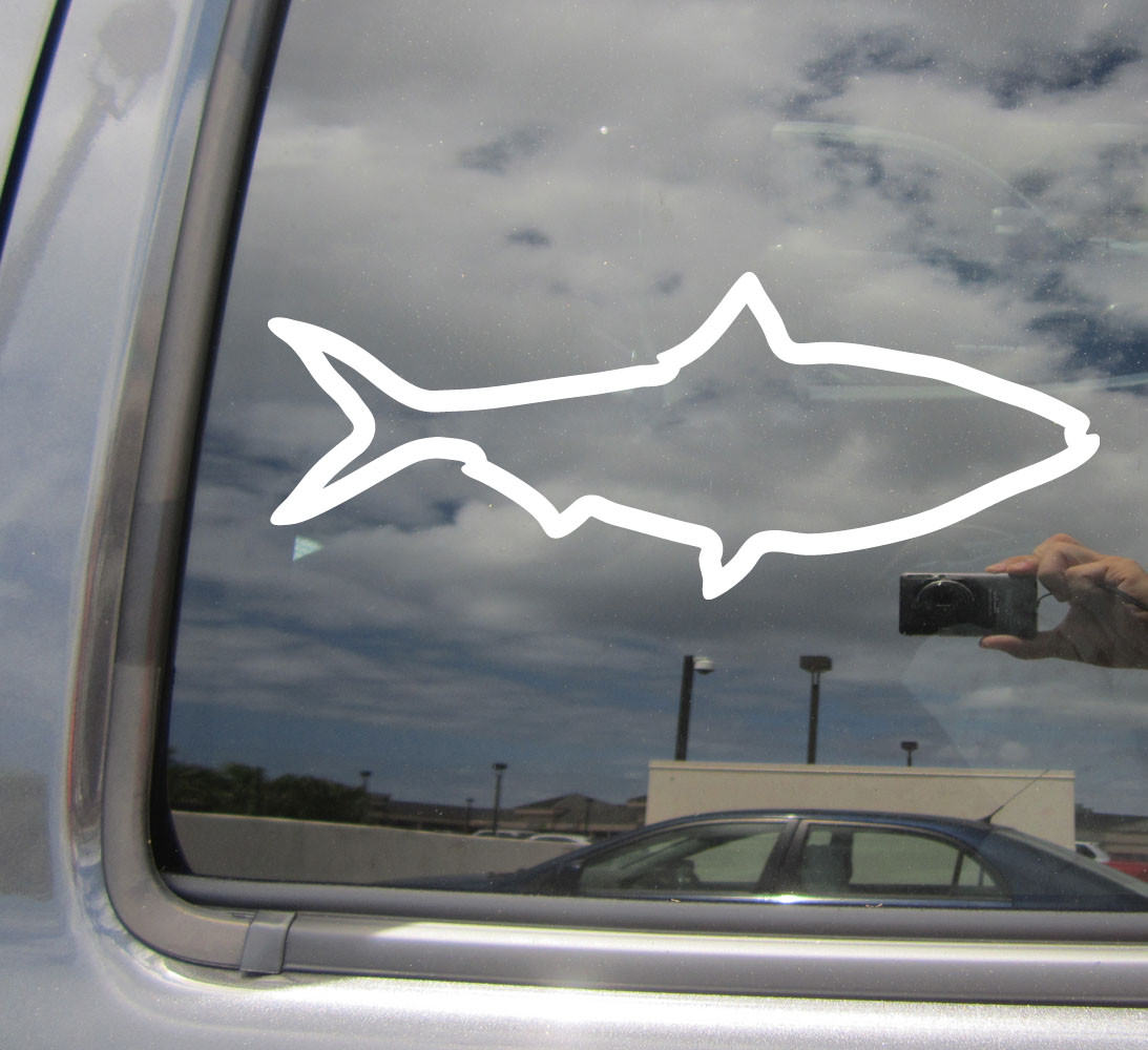 Shad Fish - Fishing Sport Car Laptop Bumper Window Vinyl Decal Sticker ...