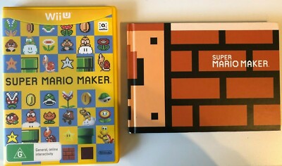 Super Mario Maker + Art Book - Nintendo Wii U - Preowned | eBay Australia