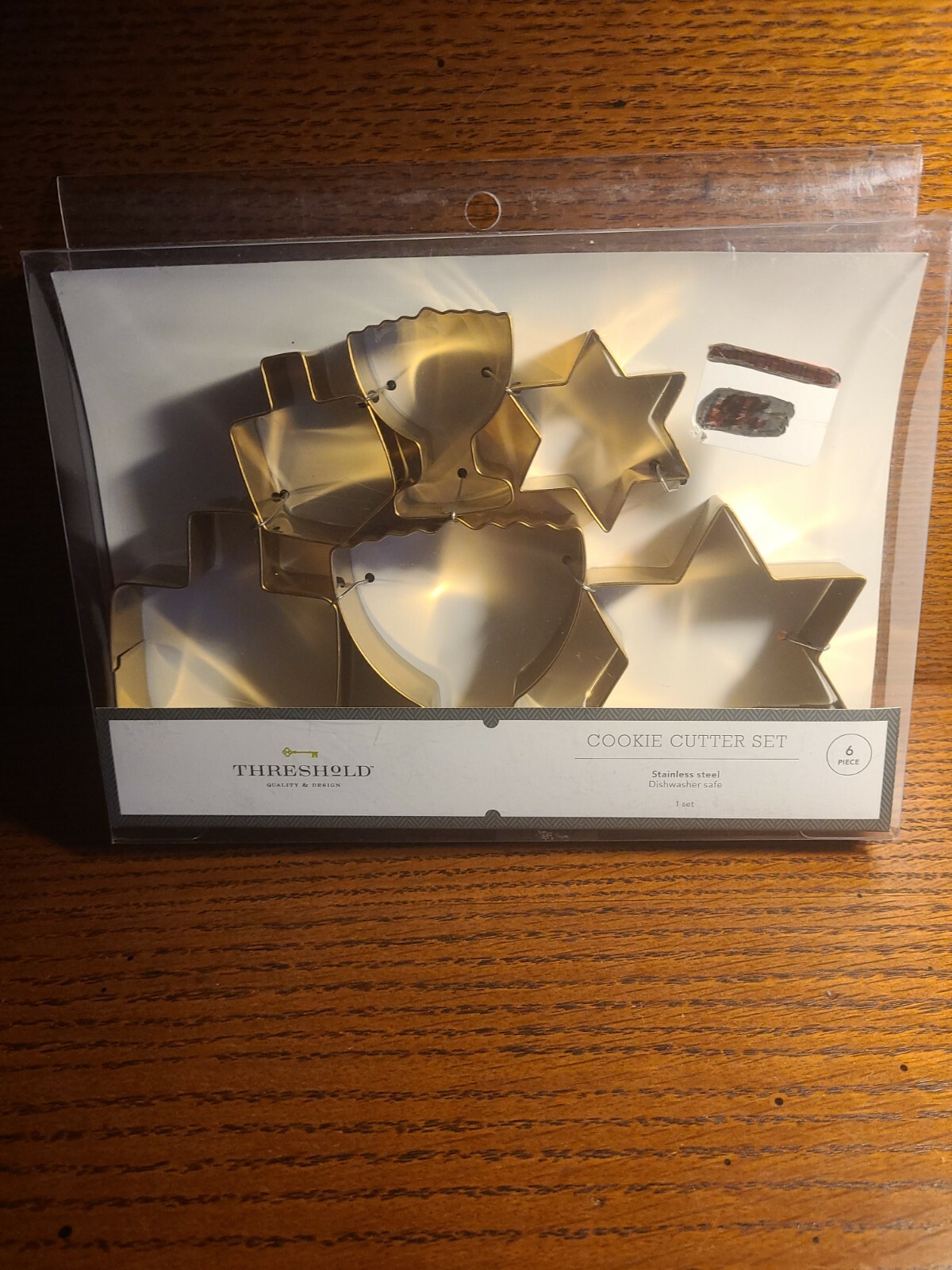 6 piece Threshold Hanukkah Cookie Cutter Set Cookie Swap Menorah ...