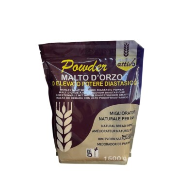 Active Malt Barley Malted Powder Diastatic 1.5 Kg. | eBay UK