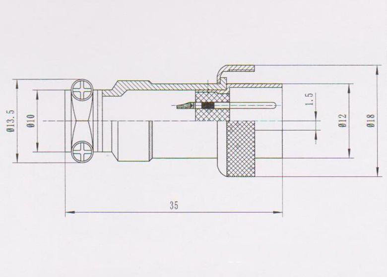 10pcs Gx16 9 Pin Screw Type Electrical Plug Socket Connector Aviation ...