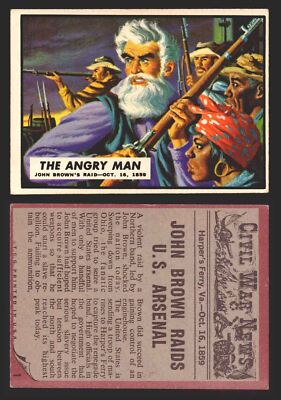 1962 Civil War News Topps TCG Trading Card You Pick Single Cards #1 ...