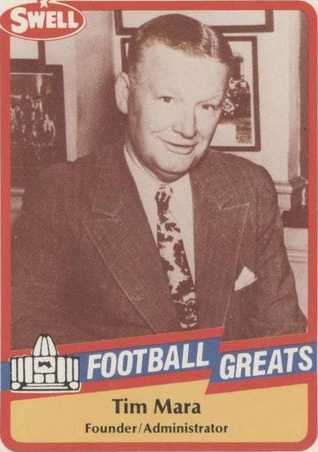 1989 Swell Football Greats - Tim Mara #12 (RC) for sale online | eBay