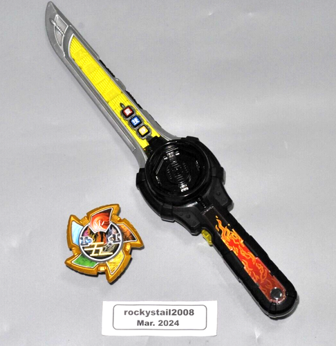 Power Rangers Ninja Steel Ninninger DX Ichibanto Sword Shuriken Star ...