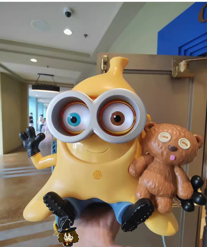 Beijing Universal Studios Banana Minion & Tim Bear Popcorn Bucket ...