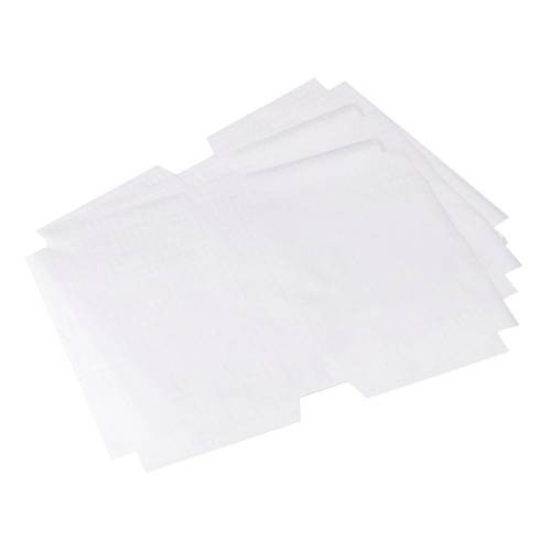 10Pcs 9.8x13.4" Clear Book Cover PP Textbook Protector Clear ...