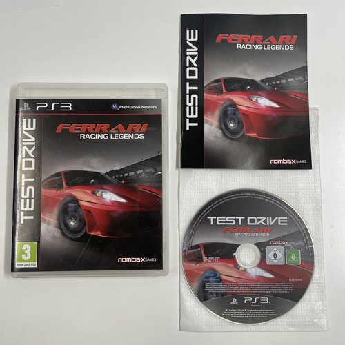 test drive ferrari legends playstation PS3 blister boîte export | eBay