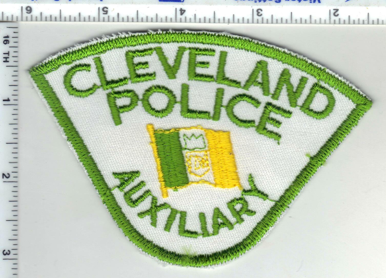 Cleveland Police (Ohio) 3rd Issue Auxiliary Shoulder Patch | eBay