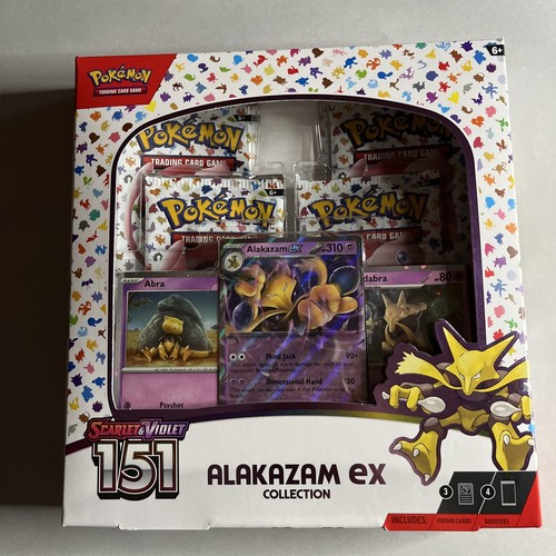Pokémon Scarlet & Violet 151 Alakazam ex Collection Booster Box TCG New ...