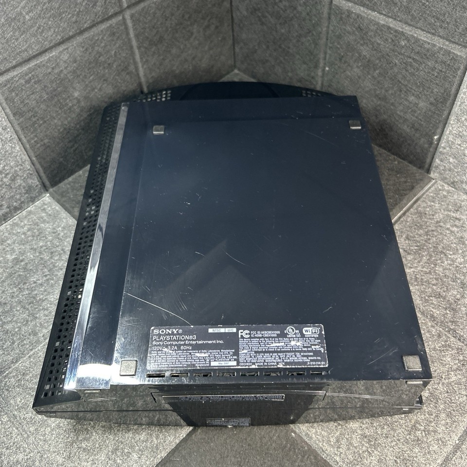Sony PlayStation 3 PS3 Console Backwards Compatible CECHE01 FOR PARTS ...