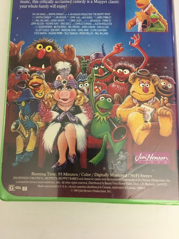 The Muppet Movie Vhs 1993 Daily Grindhouse | MOVIN' RIGHT ALONG