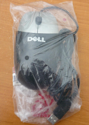 Vintage Dell USB Optical Mouse MO56UOA Black - OPEN BOX | eBay