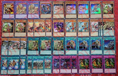 Yugioh Amazoness Deck 43 Cards *Princess* Baby Tiger *Call* Tsumuha ...