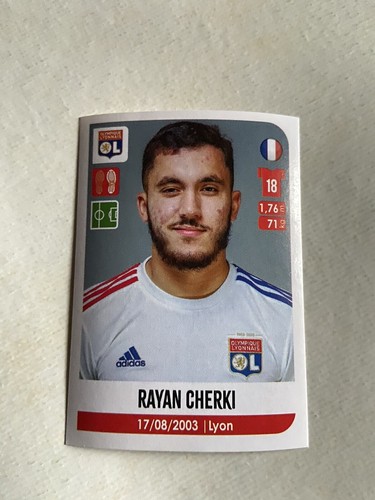 IMAGE AUTOCOLLANT STICKER PANINI FOOT FOOTBALL 2020/21 2021 ROOKIE ...