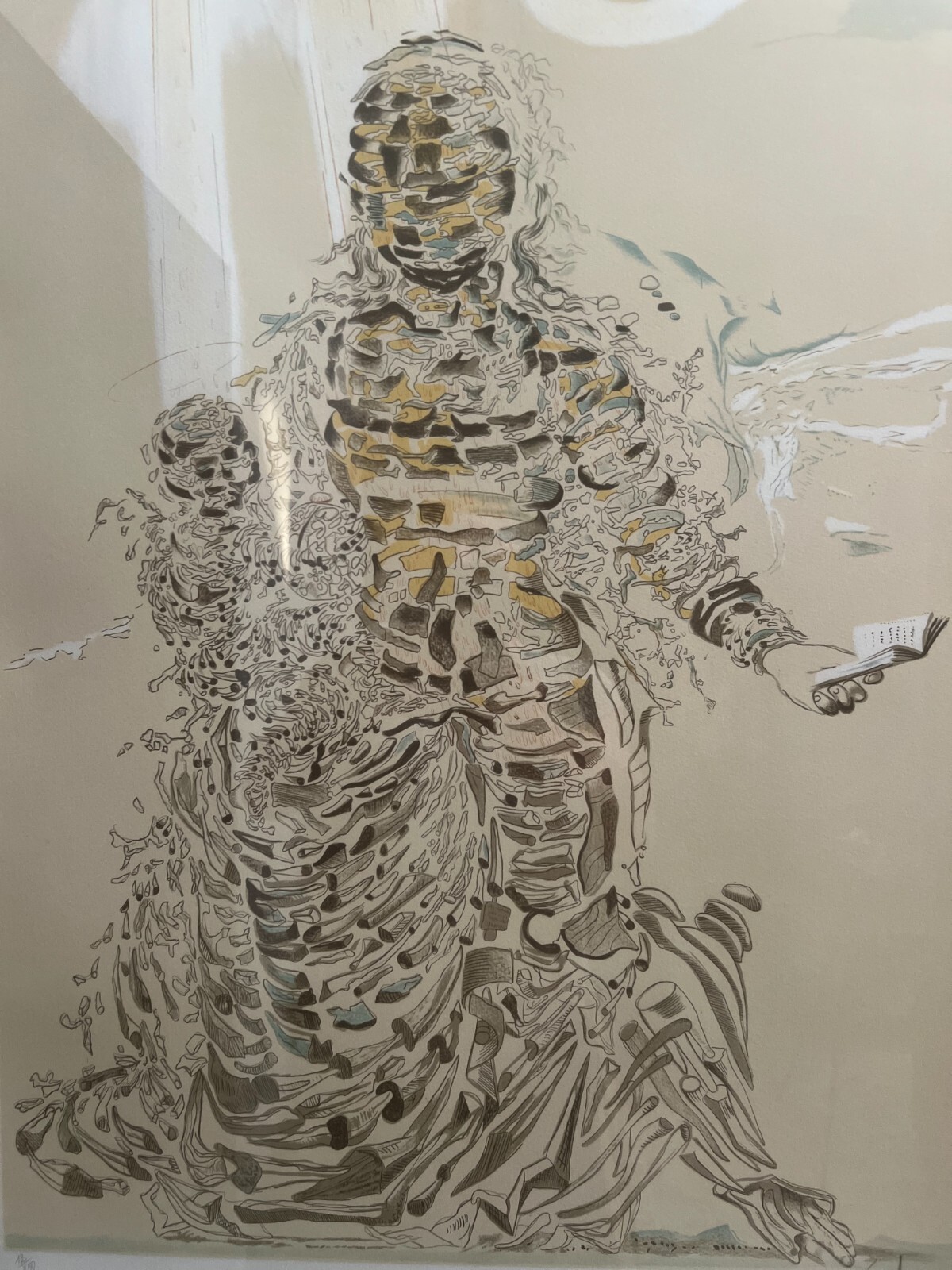 SALVADOR DALI "Explosive Madonna" 1951 Framed Limited Edition Large ...