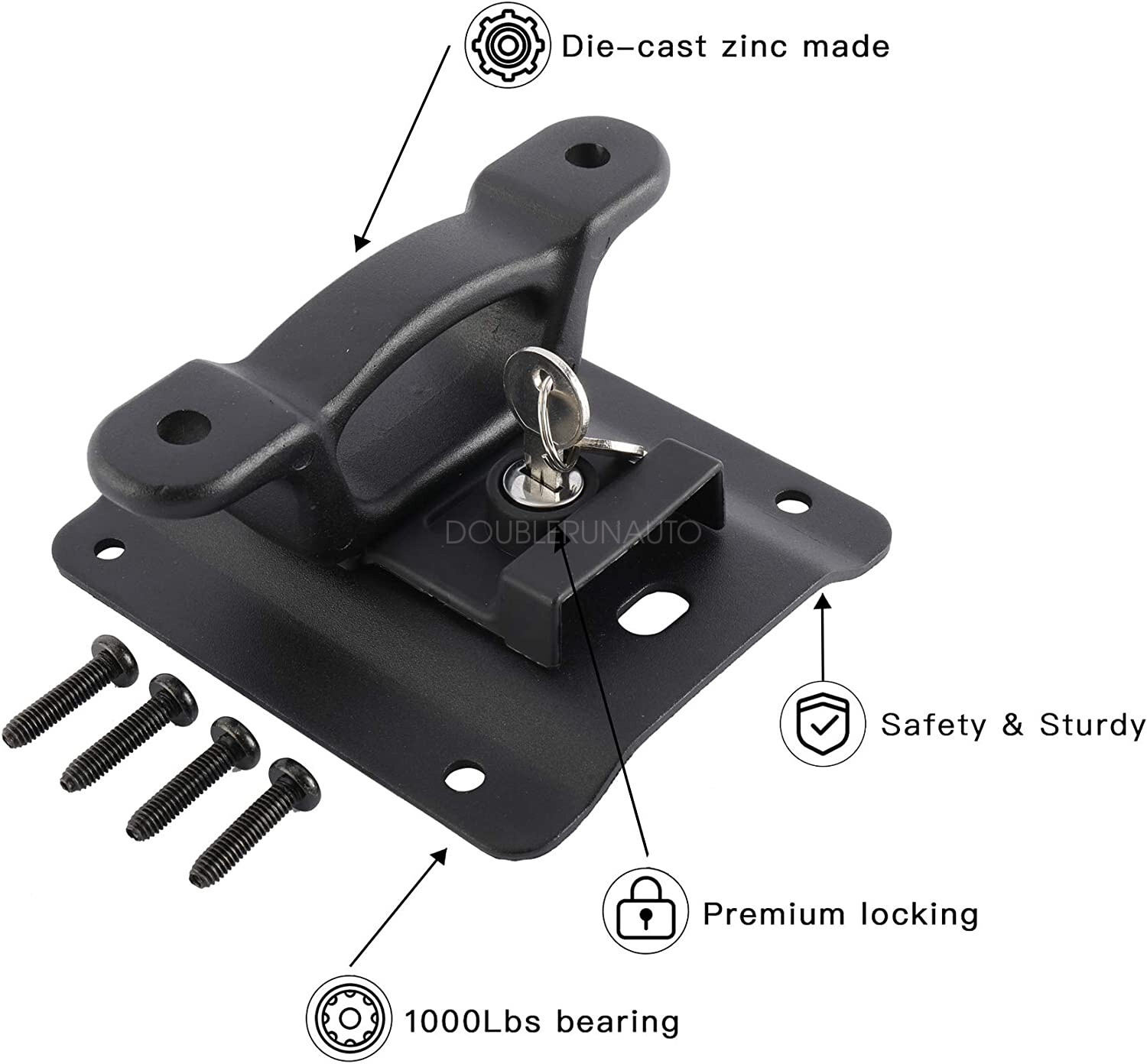 Bed Tie Down Anchors Cargo Downs Boxlink Cleats For Ford F150 F250 F350 ...