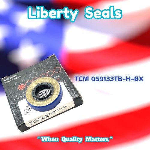 TCM 059133TB-H-BX NBR Carbon Steel Oil Seal, TB-H Type By Dichtomatik ...