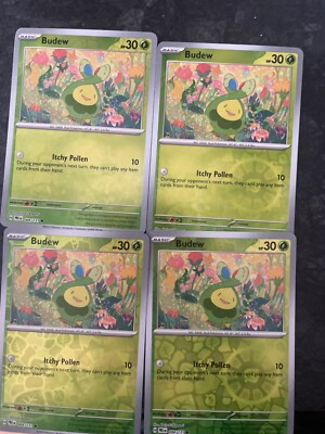 Budew 004/131 Prismatic Evolutions Reverse Holo | eBay