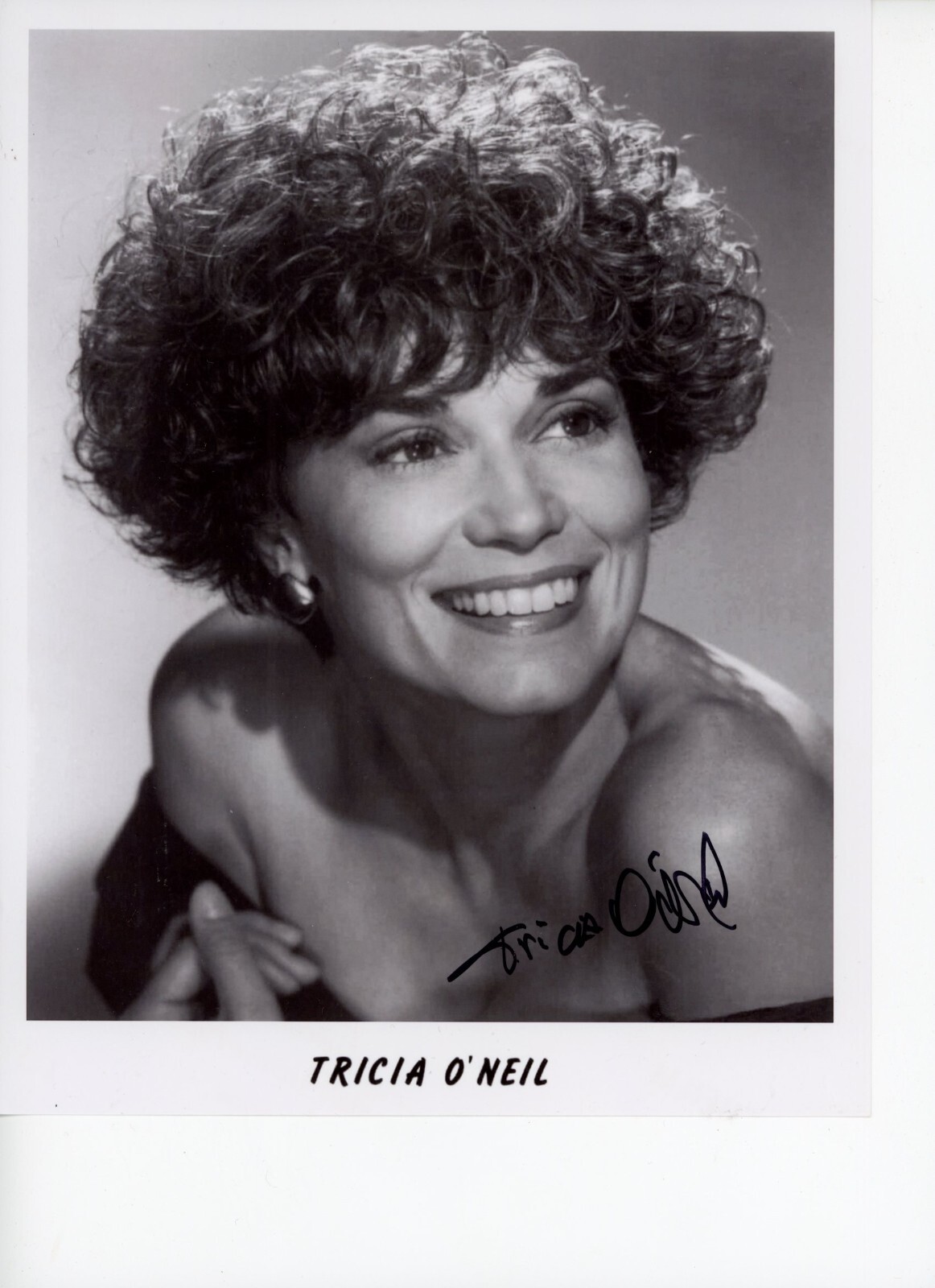 Autographed 8x10 Photo Tricia O'Neil American actress The Gumball Rally ...