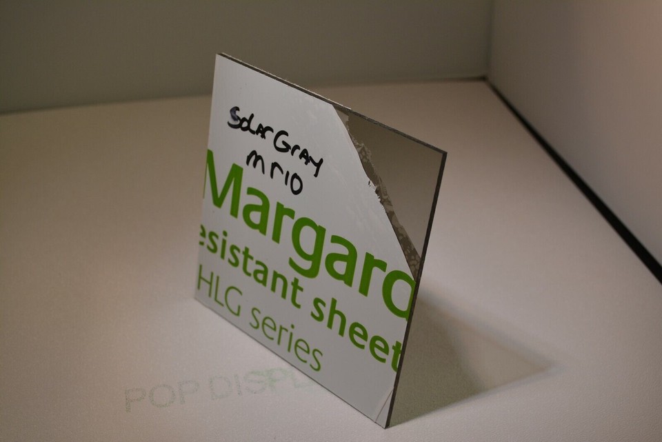 Lexan Sheet Solar Gray MR10 Abrasion Resistant 1/8" CHOOSE A SIZE | eBay