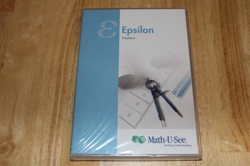 Math-U-See: Epsilon - Fractions (DVD, 2009) | eBay
