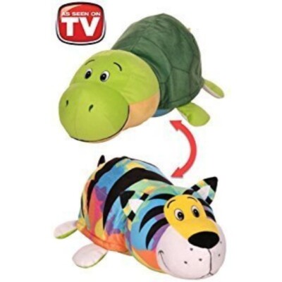 FlipaZoo plush Gildy Tiger Toby Turtle 18" stuffed animal 2017 | eBay