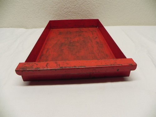 Vintage Snap-On KRA61C 9 Drawer Flip Top Chest Small Drawer Red 1 ...