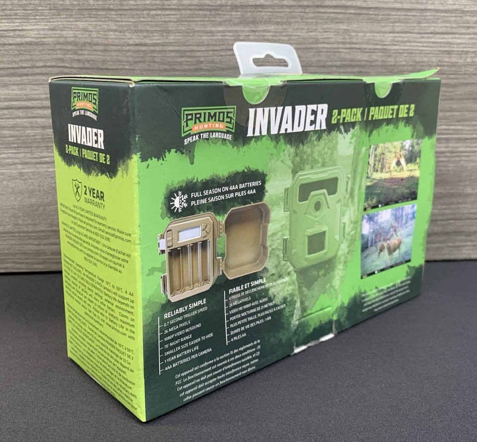 Primos Invader 2-Pack Hunting Trail Camera Set #119224CT2 | eBay