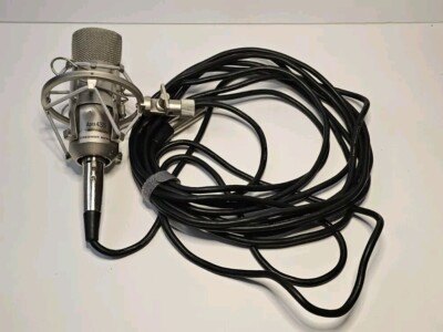 Apex 435 Gold Diaphragm Condenser Microphone used With Cable | eBay