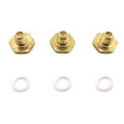 "Holley 94 Carburetor Power Valve Block Off Plug 1/2""-28 fine thread 3 ...