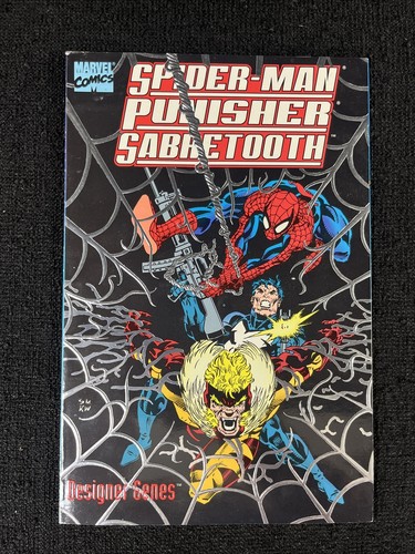 Spider-Man - Punisher – Sabretooth: Designer Genes Marvel Comics 1993 ...