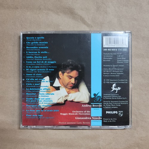 Aria: The Opera Album By Andrea Bocelli (CD, 1998) | eBay