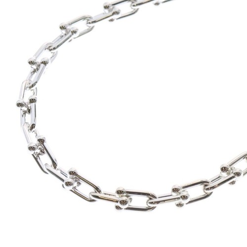 TIFFANY & Co. HardWear hardware small link necklace silver Used ...