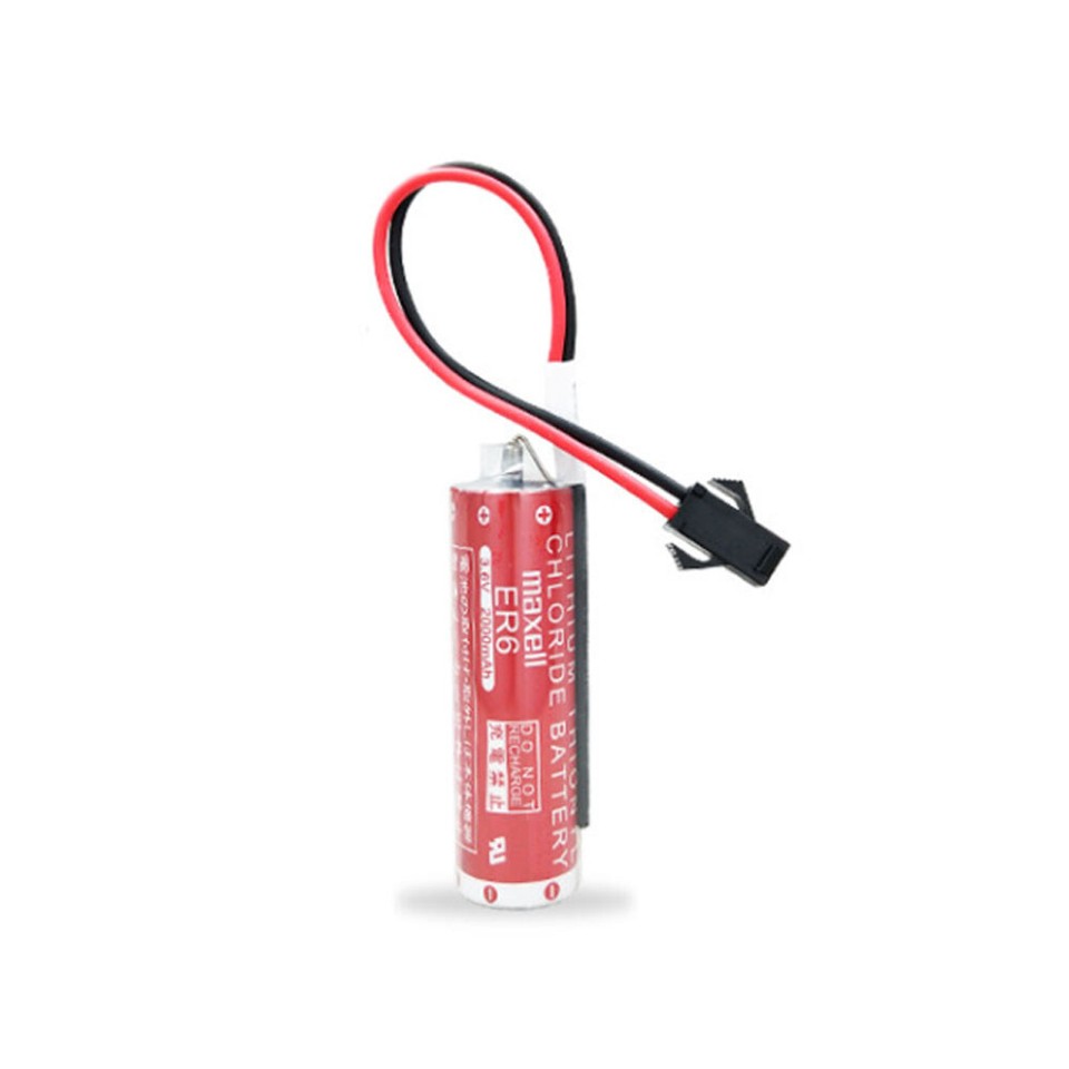 10pcs ER6/3.6V 2000mAh Battery for Maxell ER6/3.6V Robot 5096-434 OTC ...