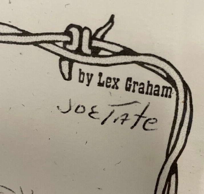 Vintage Framed The Back Forty Cartoon by Lex Graham From Old Restaurant ...