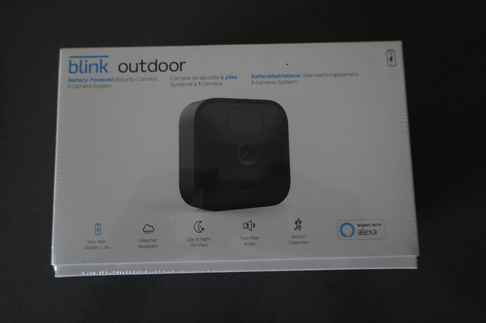 Blink Outdoor Wireless Weather-Resistant HD Security Camera - Black for ...