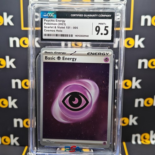 2023 Pokemon 151 Psychic Energy (Cosmos Holo) 005 CGC 9.5 MINT+ | eBay