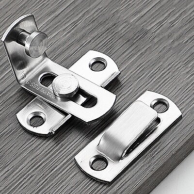 Flip Door Latch Stainless Steel Right Angle Gate Bar Latch Slide Lock ...