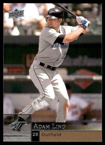 Adam Lind 2009 Upper Deck #917 Toronto Blue Jays | eBay