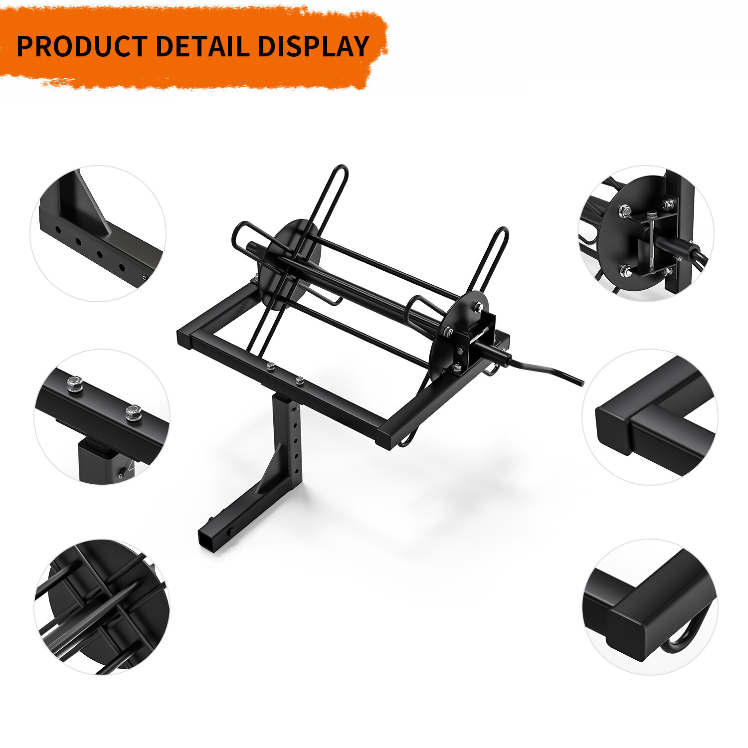 Barbed Wire Unroller Bolt-On ATV W/2" Receiver Hitch Compatible for ...