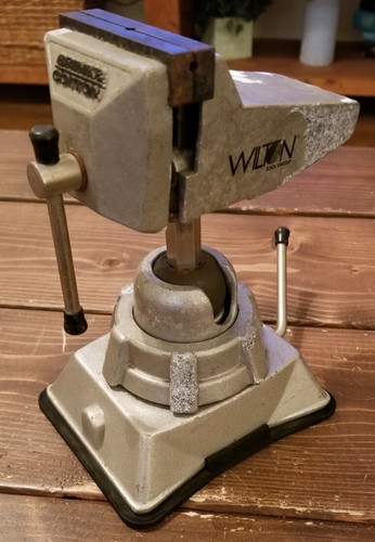 Brink & Cotton bench top swivel ball vacuum base 2 3/4" vise | eBay