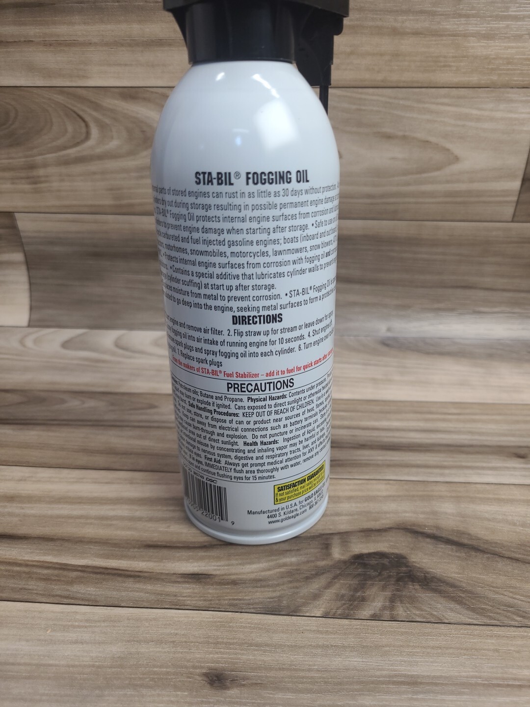 Sta-Bil Fogging Oil - Prevents Internal Engine Corrosion, 12 oz Spray ...