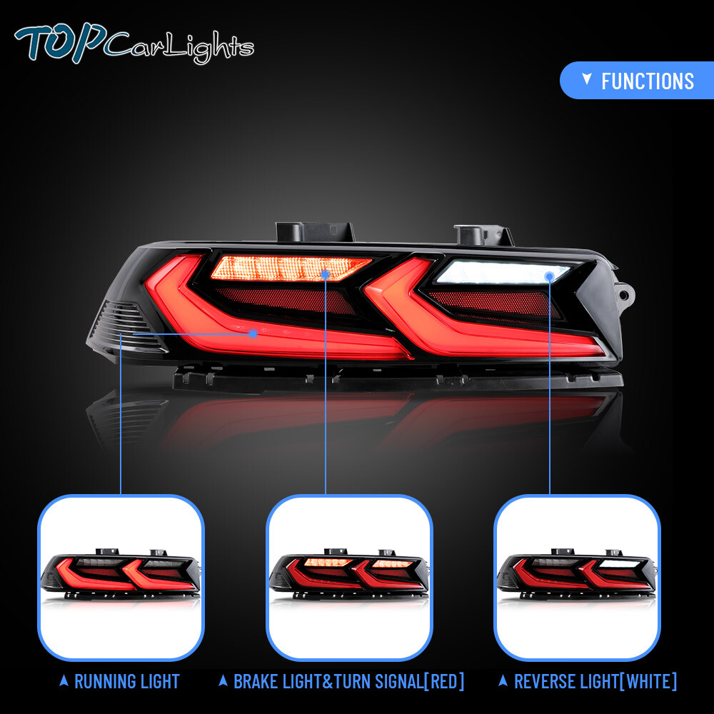 LED Projector Headlights+Red LED Tail Lights For 2020 2021 2022 Chevy ...