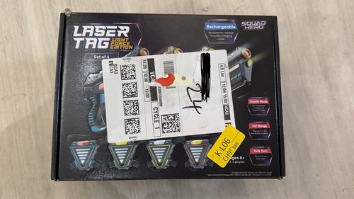 Squad Hero Laser Tag Light Force Edition - Rechargeable - Set of 4 ...