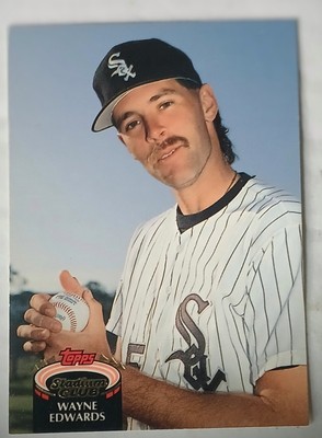 1992 Topps Stadium Club Wayne Edwards 674 Chicago White Sox | eBay