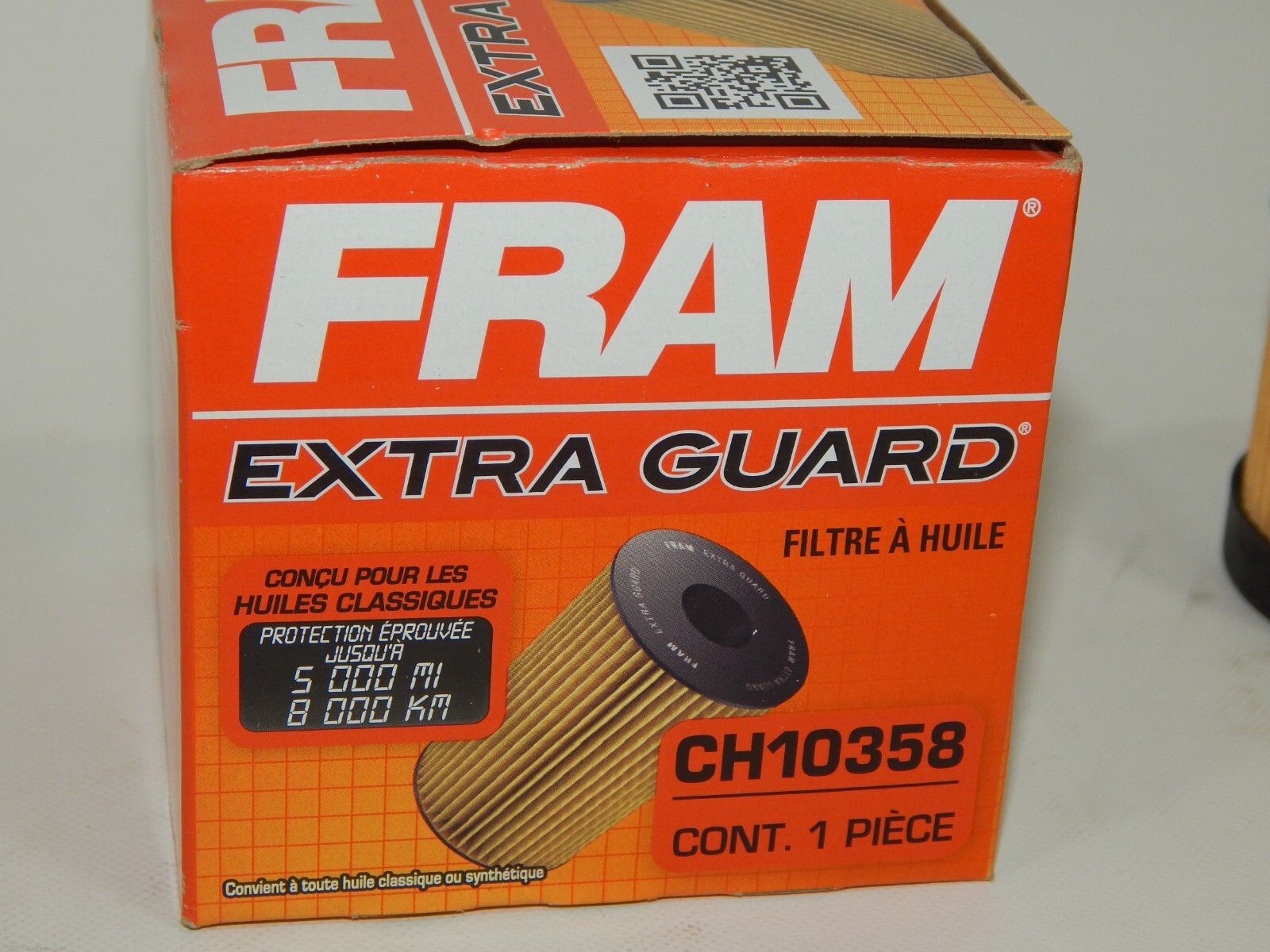 NIB Fram CH10358 Extra Guard Engine Oil Filter Cartridge PF1768 ...