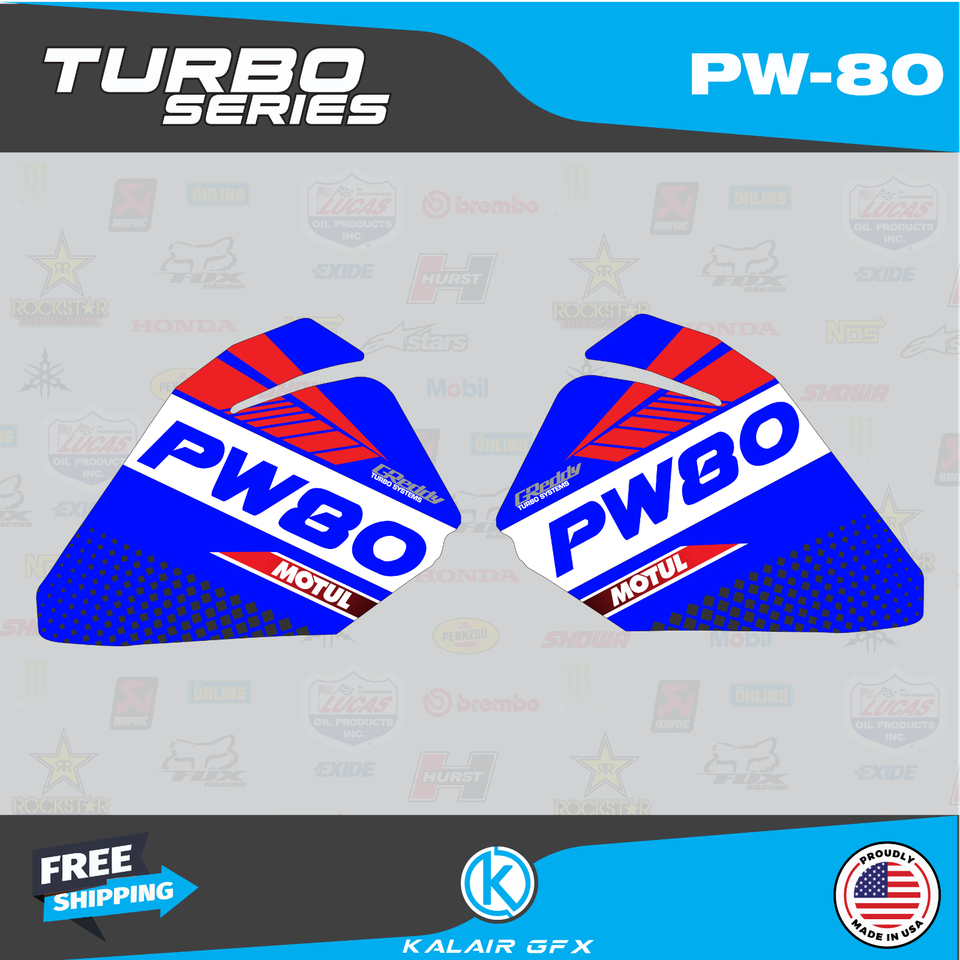 Graphics Kit for Yamaha PW80 (1990-2023) PW-80 PW 80 Turbo Series ...