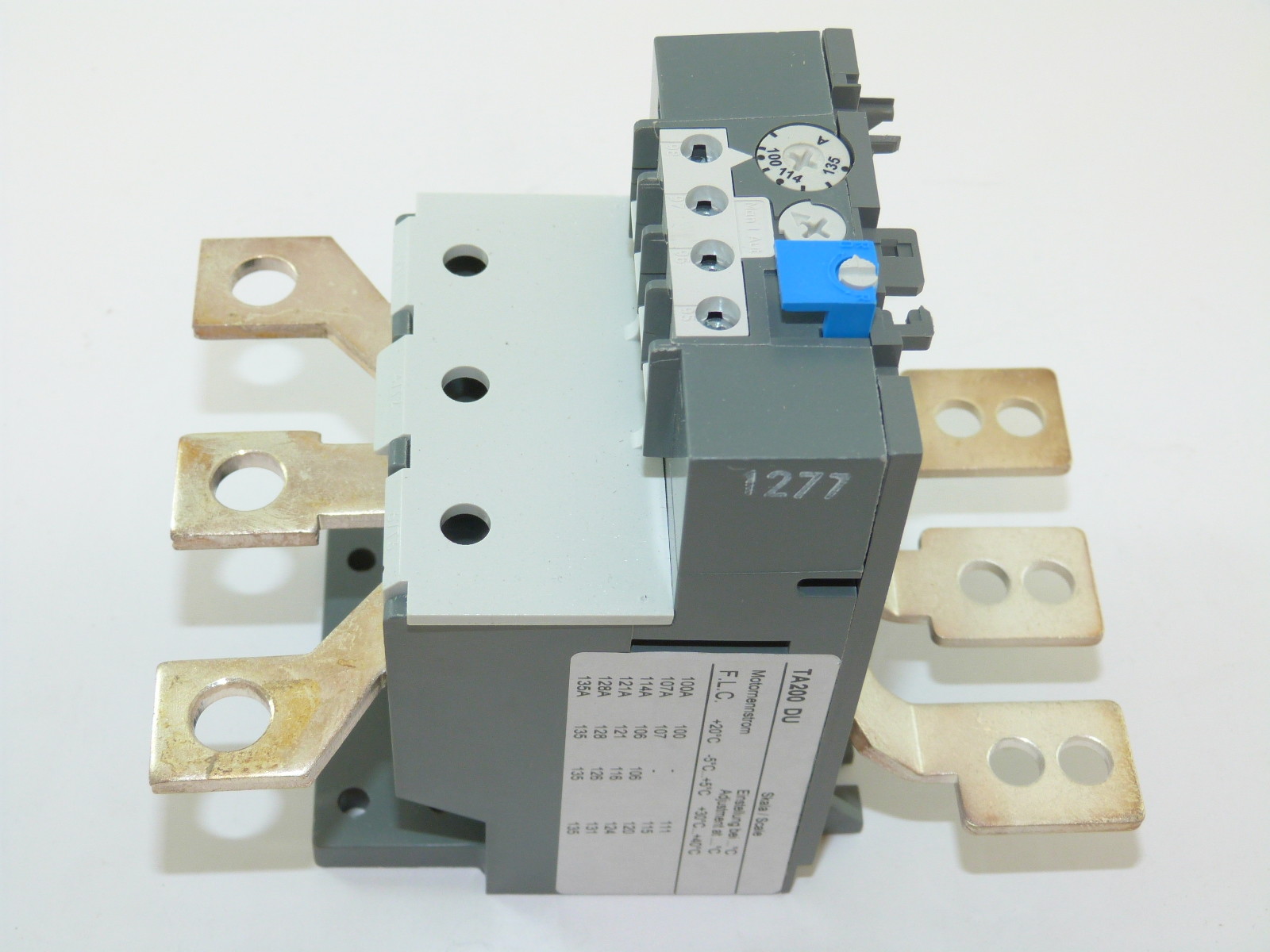 ABB TA200DU-135 Thermal Overload Relay 100-135a NEW 1yr Warranty | eBay